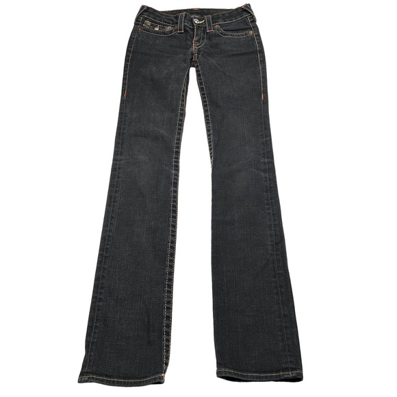 True Religion | Jeans | True Religion Billy Straight Y2k 200s Black ...